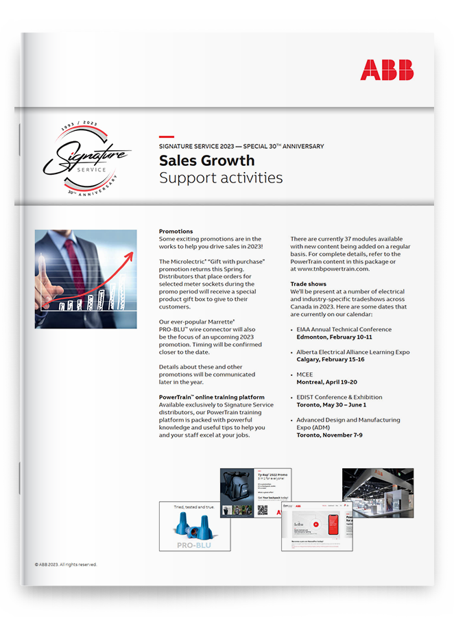 Signature Service - ABB Electrification Canada Inc.